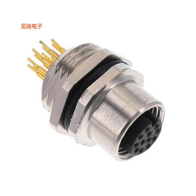 ALBKF12-FMBR12-S0 -[全新BULKHEAD CONN. M12 FRONT MT. 12-]