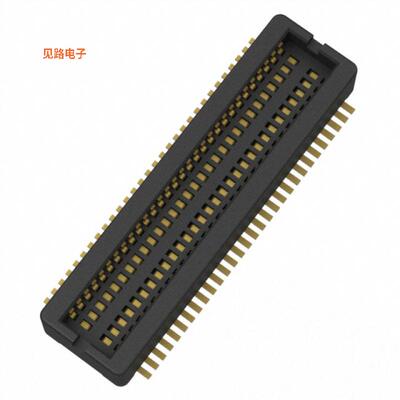 AC01S080WA1R500 -原装[CONN RCPT 80POS SMD GOLD插座，外罩触点