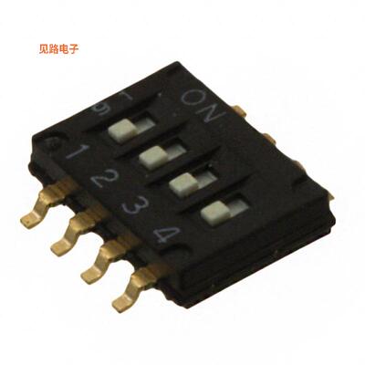 A6H-4102-PM -[全新SWITCH SLIDE DIP SPST 0.025A 24V]