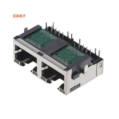 RJE722886411 -原装[8P8C, RA, RECESSED PROFILE, TWO插孔