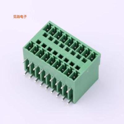 JCB381-WDMC09P -[原装插拔式接线弯插,P=3.81mm