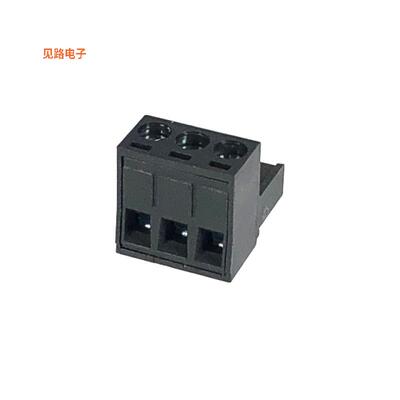 5ESDV-03P-BK -原装[TERM BLOCK PLUG 3POS 5MM插头，母插口