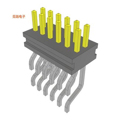 FTMH-106-02-L-DH -原装[CONN HEADER SMD R/A 12POS 1MM接头