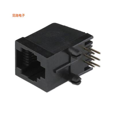 A-2004-1-4-N-R -[全新CONN MOD JACK 6P6C R/A UNSHLD]