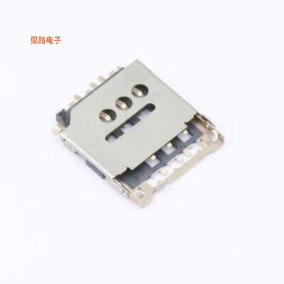 SMC-221-CRDP6 -[翻盖式 MicroSIM卡 卡座SMDSIM卡