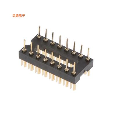 160-10-316-00-001000 -[全新CONN HDR DIP SLOT 16POS GOLD]