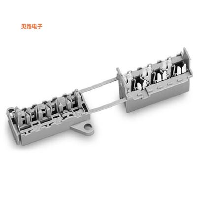 730-126 -[全新SOCKET WITH FIXING FLANGES 6-POL]
