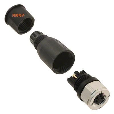 42-00008 -[全新CONN PLUG FMALE 4P GOLD SLDR CUP]