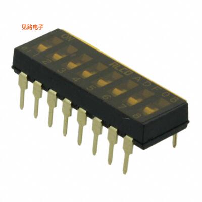 1-1825002-4 -[全新SWITCH SLIDE DIP SPST 0.025A 24V]