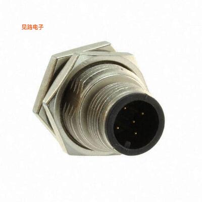 M12A-05PMMS-SF8001 -[全新CONN PLUG MALE 5P GOLD SLDR CUP]