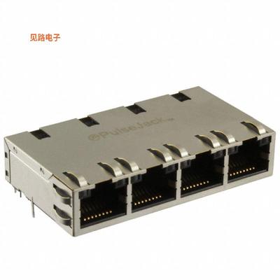 JT6-1473NL -原装[CONN JACK 4PORT PCBRJ45