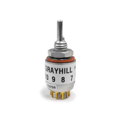 50M36-01-1-05S -[全新SWITCH ROTARY 5POS 150MA 115V]