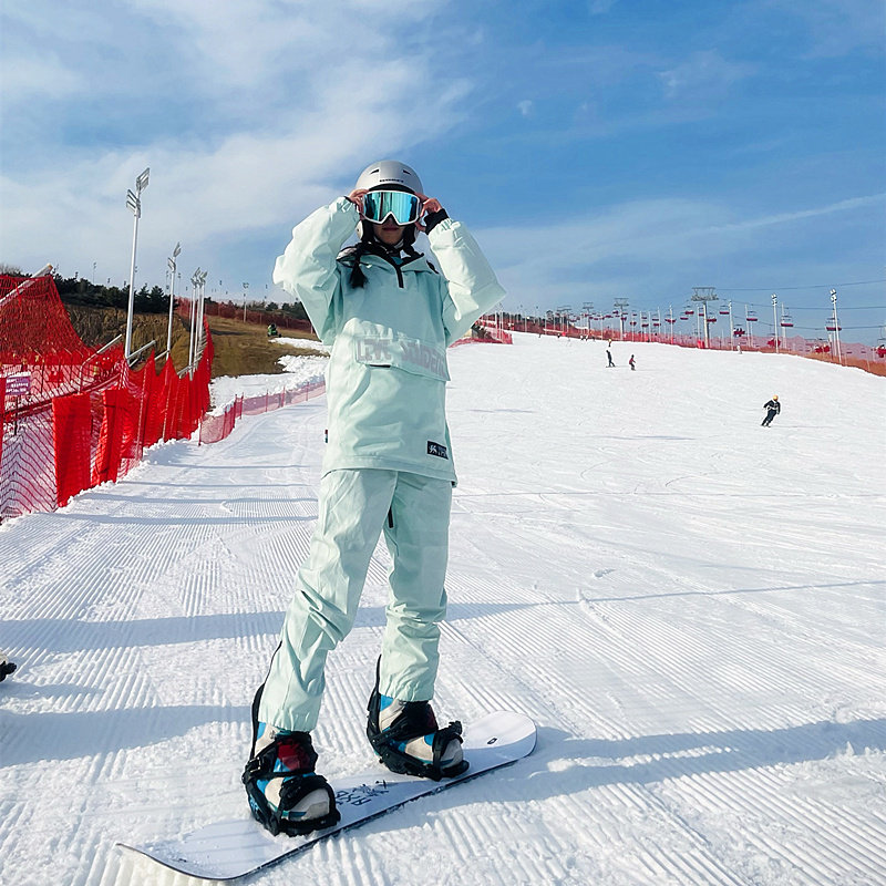 ltvt2026新款滑雪服女套装儿童单板双板情侣防水防风衣裤男全装备