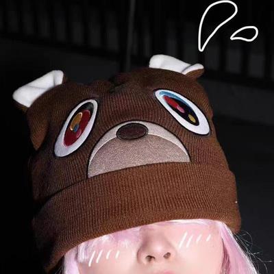 ZLOT男女同款辍学熊冷帽