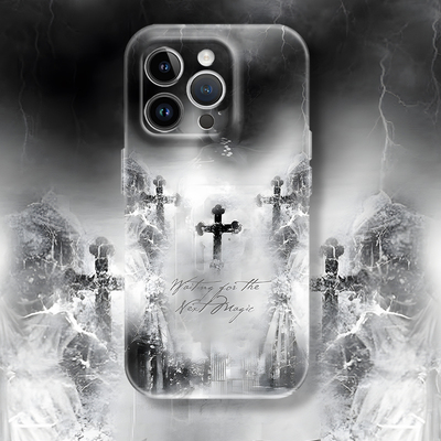 小众十字梦幻艺术简约个性苹果iphone17promax适用16pro透明14minx15全包防摔菲林软华为小米荣耀12pro手机壳