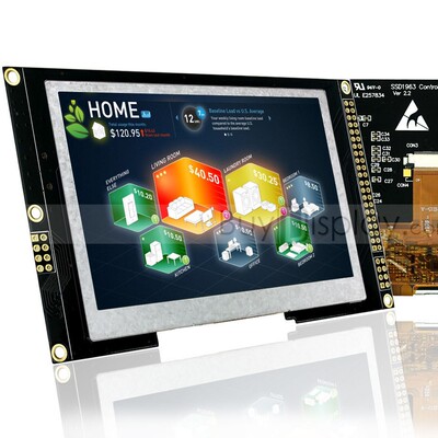 4.3寸IPS全视角彩色液晶