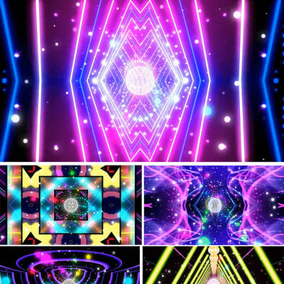 Handclap配乐成品 98K VJ led视频 闪动 灯光秀 万花筒