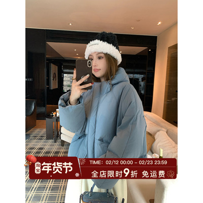 MLS 绒多多 冬季新品女高克重充绒90白鸭绒压感蓬松保暖羽绒服