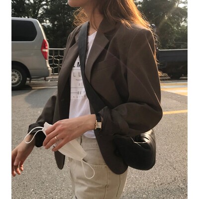 ◆博主款2021秋款休闲短款西装