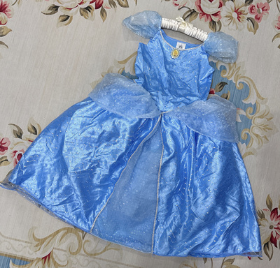 香港迪士尼灰姑娘儿童礼服