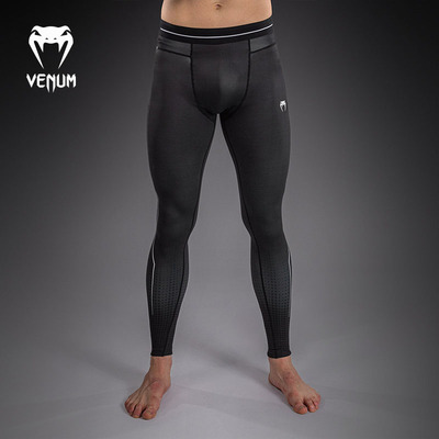 VENUM 毒液Stealth紧身长裤男防磨BJJ健身跑步柔术格斗训练搏击裤