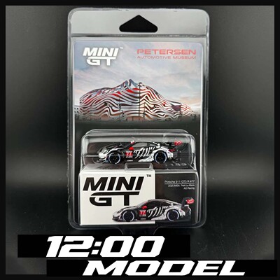 Minigt 1143 骨龙 保时捷911 gt3 彼得森汽车博物馆限定挂卡