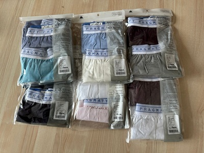 PRAGMATY短裤纯棉男女