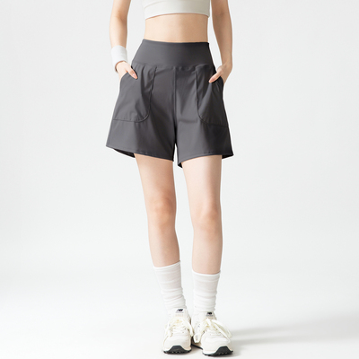 运动短裤女夏季户外跑步训练速干健身三分裤休闲显瘦普拉提瑜伽裤
