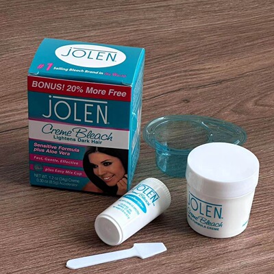 jolen漂眉漂胡漂胡剂隐形小胡子