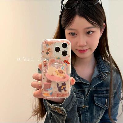 适用meizu18pro魅族21note无界版9泼墨涂鸦围巾猫咪房屋6plus/T谷歌20磁吸支架17全包X传音tecno女INFINIXHOT