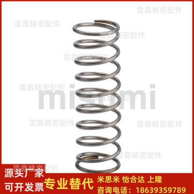 米思米同C-VUF5-15  6-15  6-25 8-20 10-40弹簧不锈钢型/轻载型