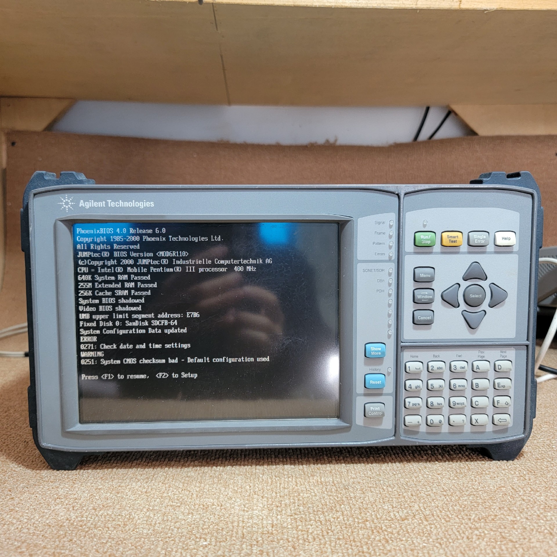J2127A AGILENT安捷伦光传输误码测试仪 光通信检测仪器议价维修