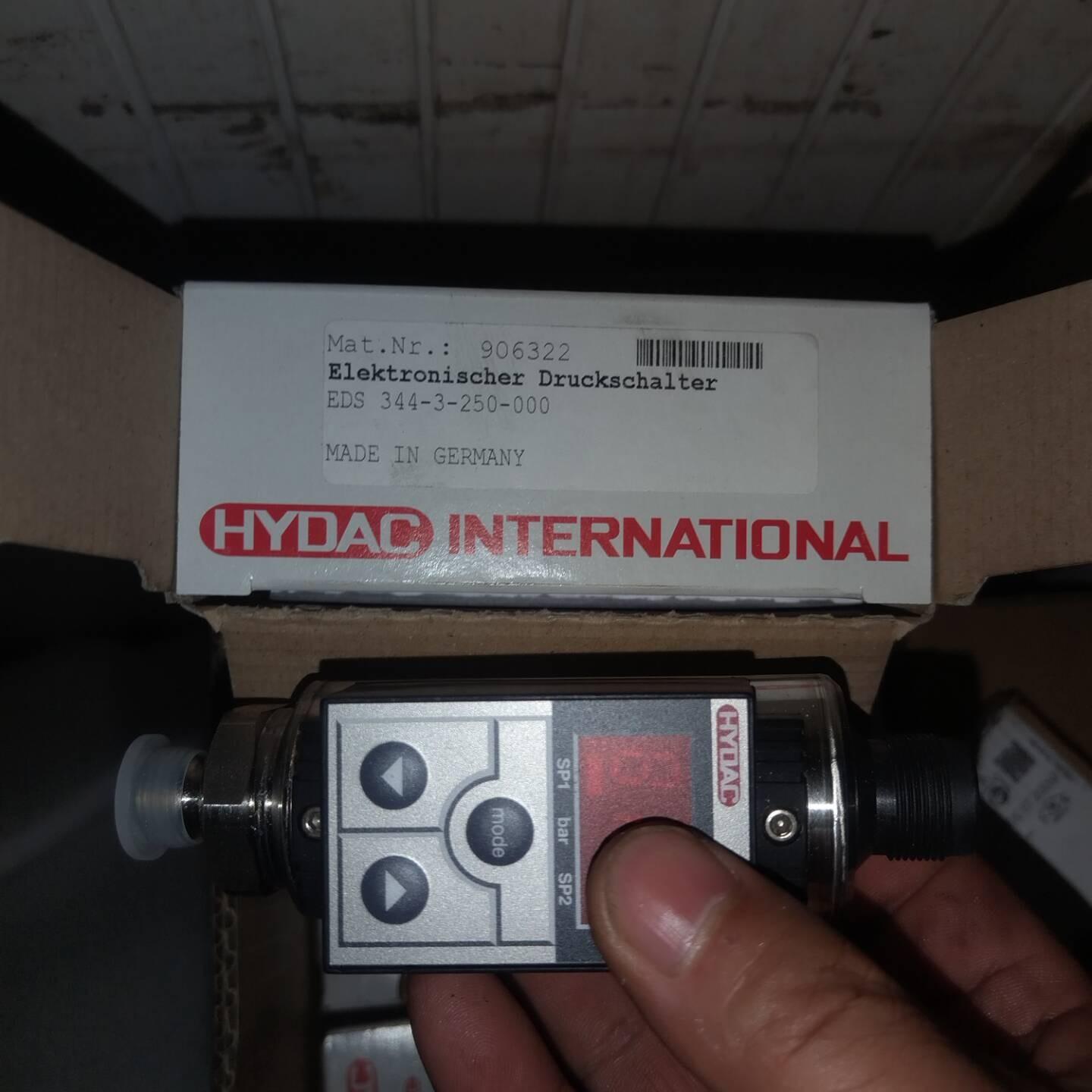 EDS 344-3-250 电子压力开关 工业液压控制元件议价维修