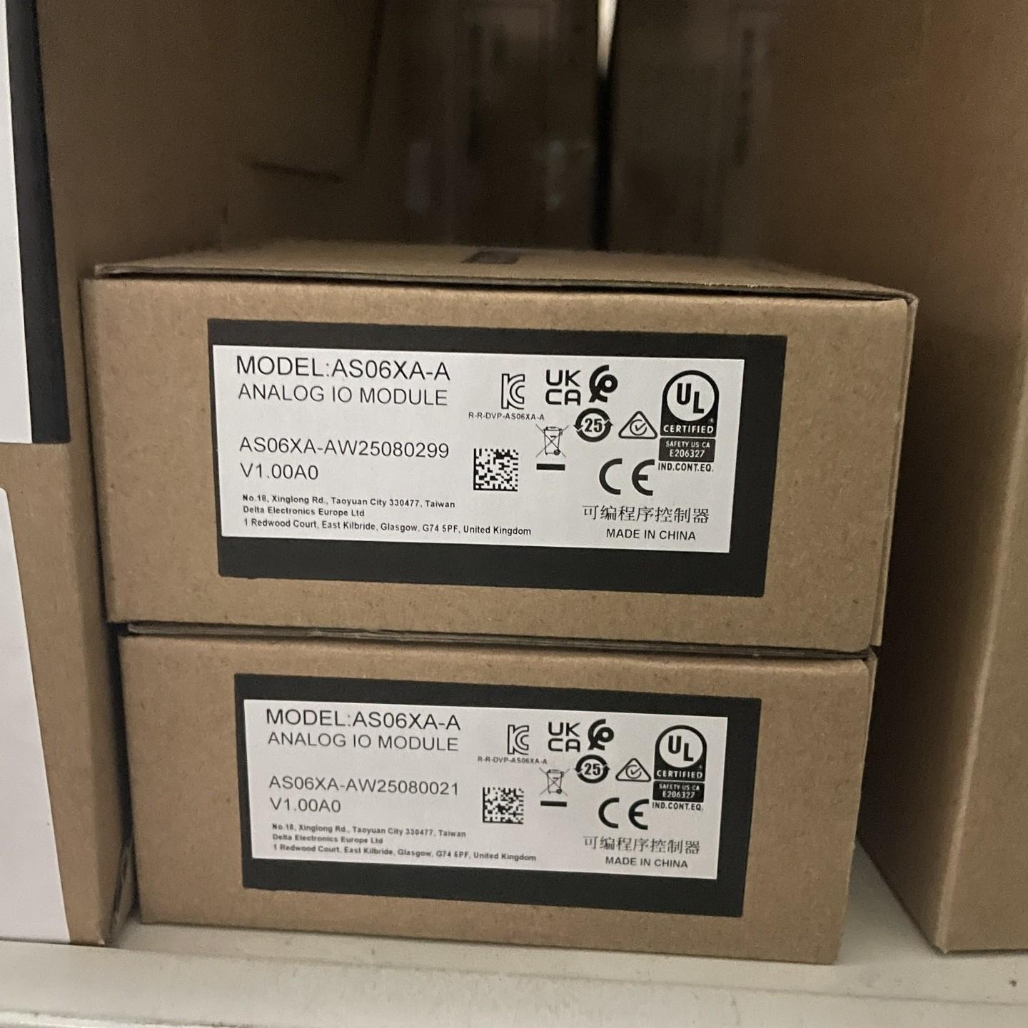 AS06XA-A 台达PLC 模拟量IO模块 可编程序控制器 包邮议价维修