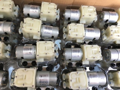 545水泵12v直流微型隔膜泵浇花水泵鱼缸抽水家用自吸泵马达电机