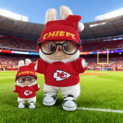 NFL球衣labubu娃衣橄榄球