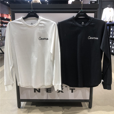 Converse/匡威长袖男子纯色T恤
