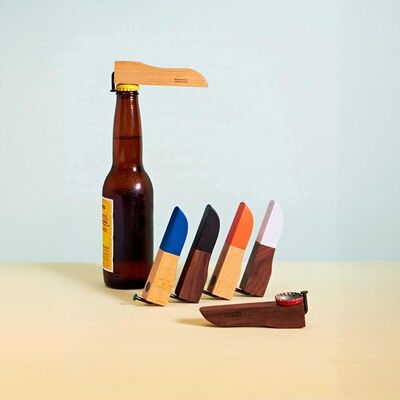 Areaware实木钉子创意开瓶器