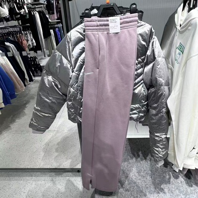 Nike耐克女裤2026春新款纯色休闲直筒加绒保暖长裤IH1012-226
