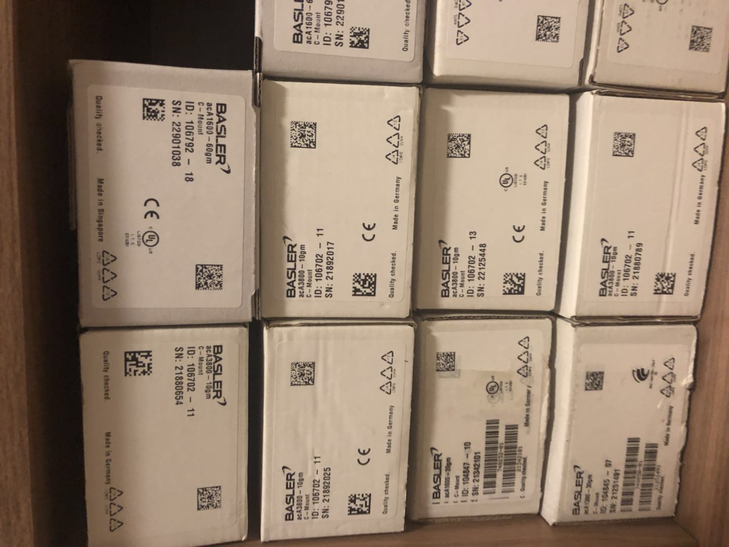 ACA3800-10GM basler 机器视觉工业相机 原装全新