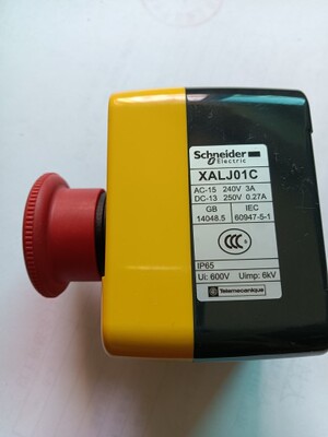 急停按钮盒XALJ01C按钮盒施耐德