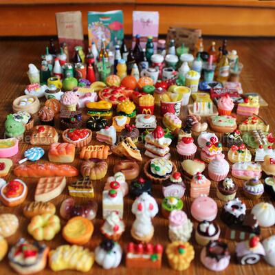 Miniature Dollhouse Food Supermarket Mini Snack Simulation C