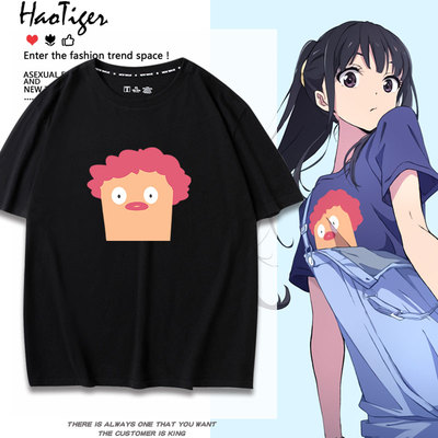 Lycoris Recoil莉可丽丝动漫周边千束泷奈同款cos短袖T恤痛衣服潮