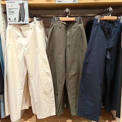 春季女装休闲裤宽松工装裤