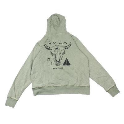 次品澳洲冲浪水洗做旧连帽卫衣 外贸男春秋加绒宽松大版套头衫