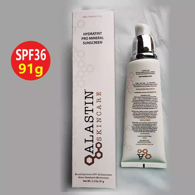 现货Alastin防晒霜物理防晒SPF36提亮防水亢氧91g