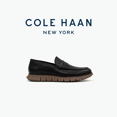 Cole Haan新款男鞋乐福鞋 时尚休闲厚底单鞋男皮鞋C40535