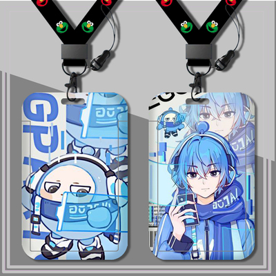 蛋仔蛋贩子五小只拟人卡套学生校园卡饭卡公交卡羊城通校牌套收纳