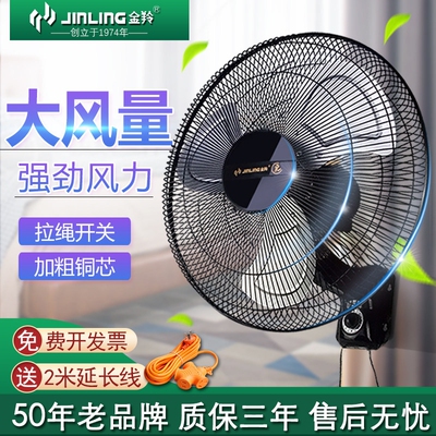 金羚壁扇家用壁挂式餐厅挂墙壁式