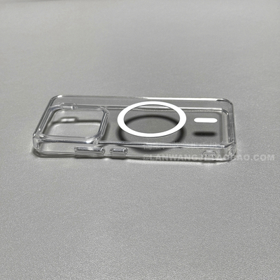 磁吸太空壳厚软边适用华硕Zenfone10手机全包硬背软边壳华硕Zenfone9防摔ZS696KS电话亚克力11Ultra透明灰男